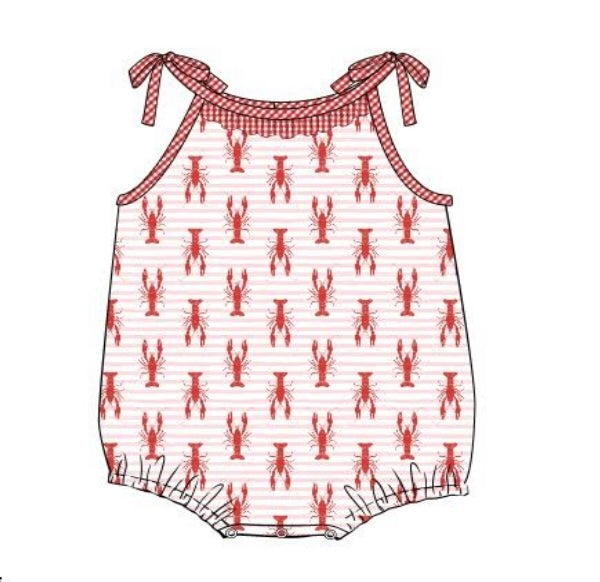 Girls Crawfish Bubble we – The Trendy Toddler Smocked